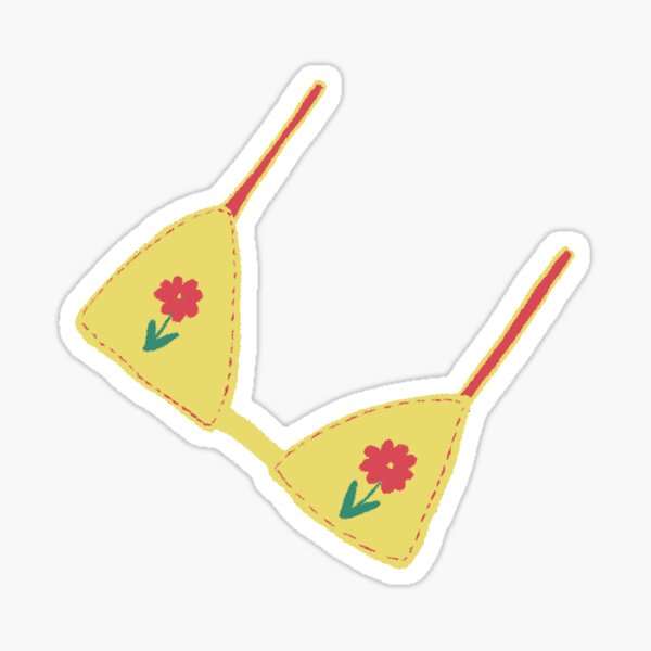 "Bra sticker" Sticker for Sale by Gelyane | Redbubble