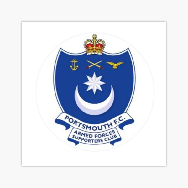 "PORTSMOUTH FOOTBALL CLUB" Sticker for Sale by LilyChris | Redbubble