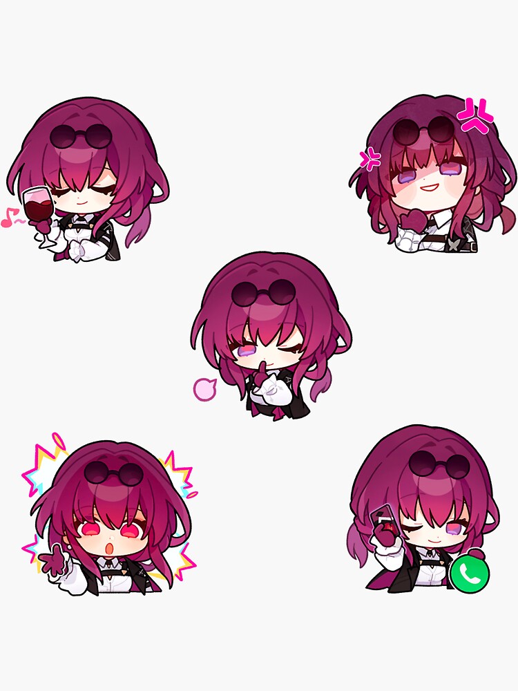 "kafka 5 set" Sticker for Sale by sadfff | Redbubble