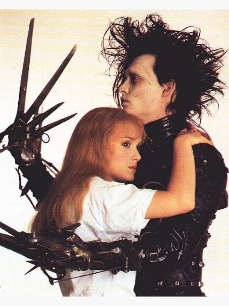 "edward scissorhands print" Poster for Sale by martsmart | Redbubble