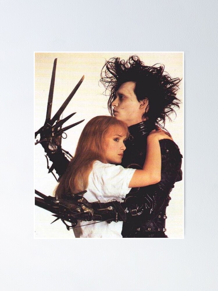 "edward scissorhands print" Poster for Sale by martsmart | Redbubble