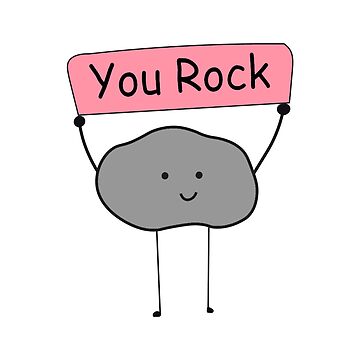 "Autocollant en vinyle You Rock stickers" Sticker for Sale by ...