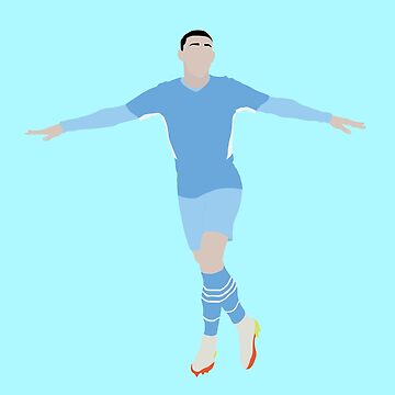"phil foden Custom illustration" Sticker for Sale by Anora-Art | Redbubble
