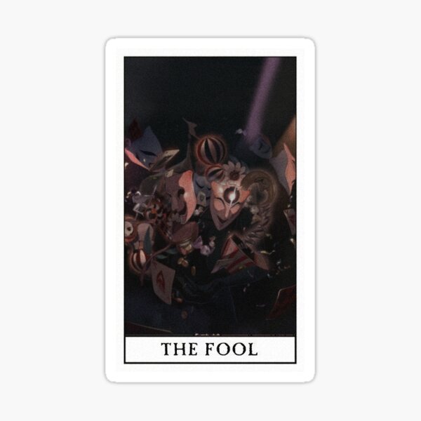 "aha, the fool" Sticker for Sale by kaeyart | Redbubble