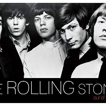 "THE ROLLINGSTONES- BAND LEGEND 55 POSTER" Sticker for Sale by Kujha ...