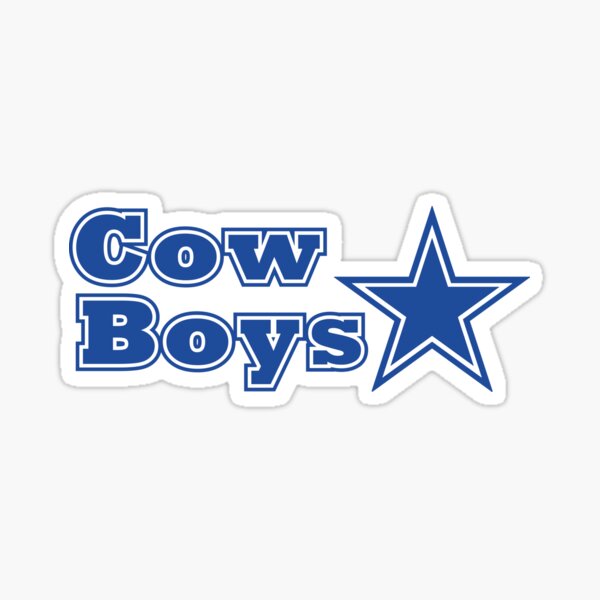 "Cowboys" Sticker for Sale by sabinako | Redbubble