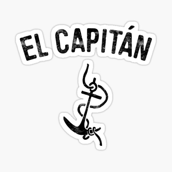 "El Capitan" Sticker for Sale by deepstone | Redbubble