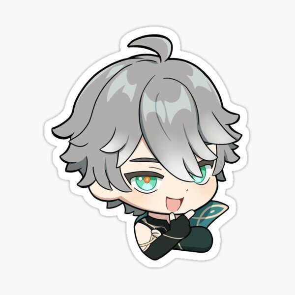 "Alhaitham Genshin impact" Sticker for Sale by PaleorFish | Redbubble