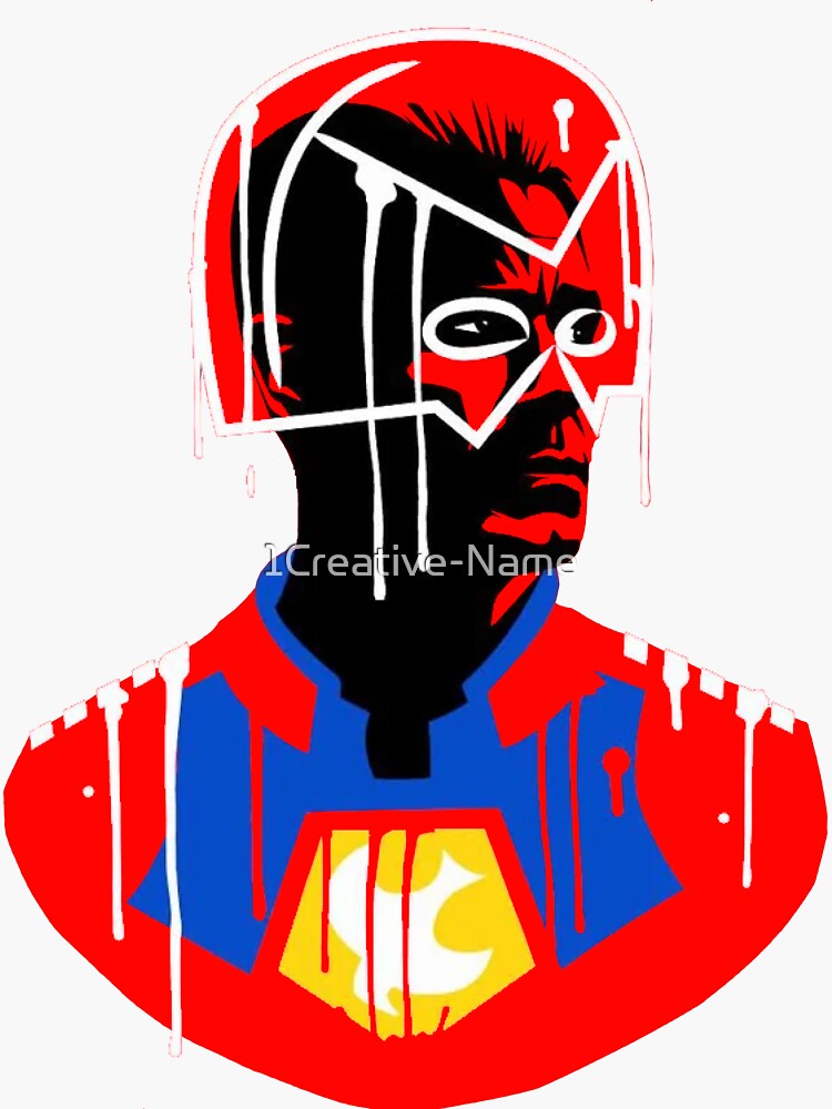 "Peacemaker Pop Art" Sticker for Sale by 1Creative-Name | Redbubble