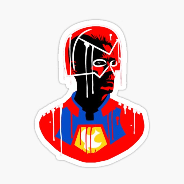 "Peacemaker Pop Art" Sticker for Sale by 1Creative-Name | Redbubble