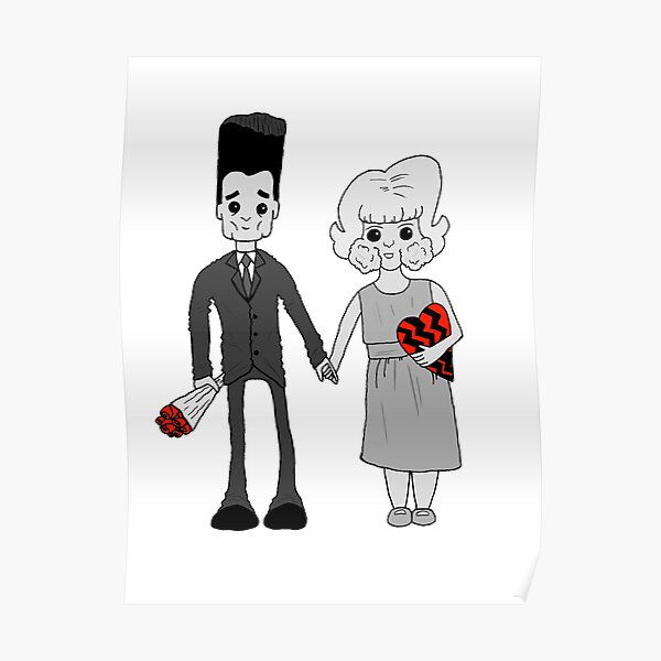 "eraserhead is in love with the lady in the radiator" Poster by ...