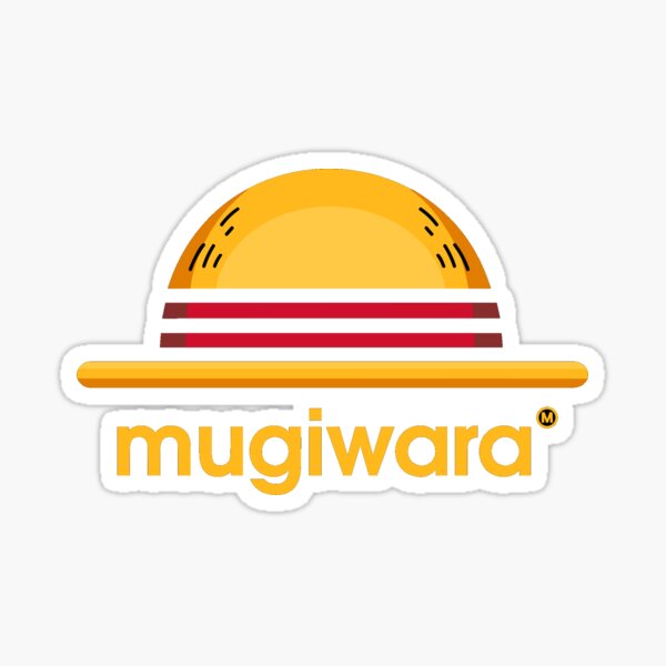 "mugiwara " Sticker for Sale by Animestic | Redbubble