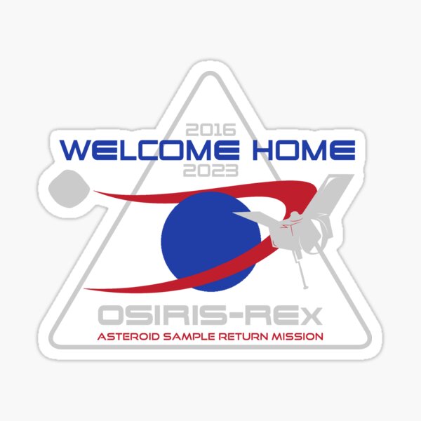 "NASA OSIRIS-REx mission: Welcome Home" Sticker for Sale by ...