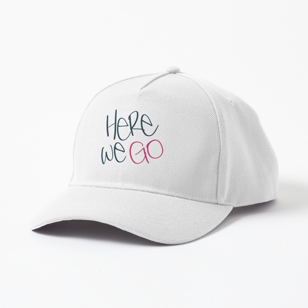 "Here We Go" Sticker for Sale by Isaackii | Redbubble
