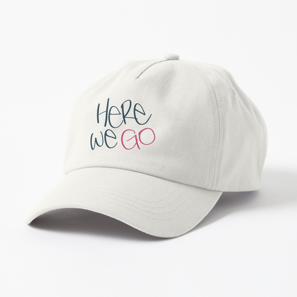 "Here We Go" Sticker for Sale by Isaackii | Redbubble