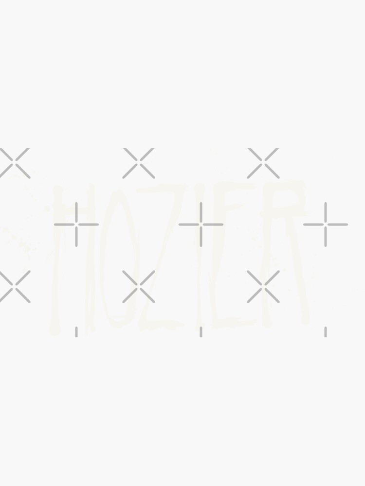 "Hozier Tour Merch Hozier Logo" Sticker for Sale by Thomas-Mc | Redbubble