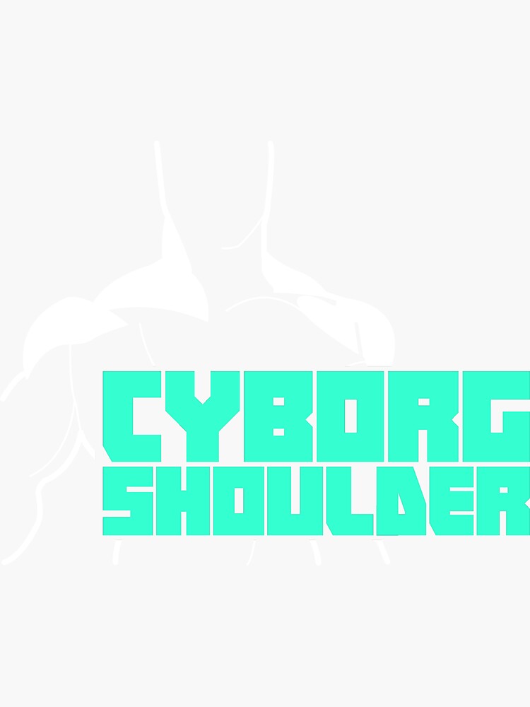 "Cyborg Shoulder | Joint Replacement Shoulder Surgery" Sticker for Sale ...