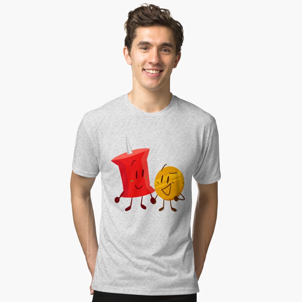 "Pin x Coiny BFDI" Sticker for Sale by PuppyRelp | Redbubble