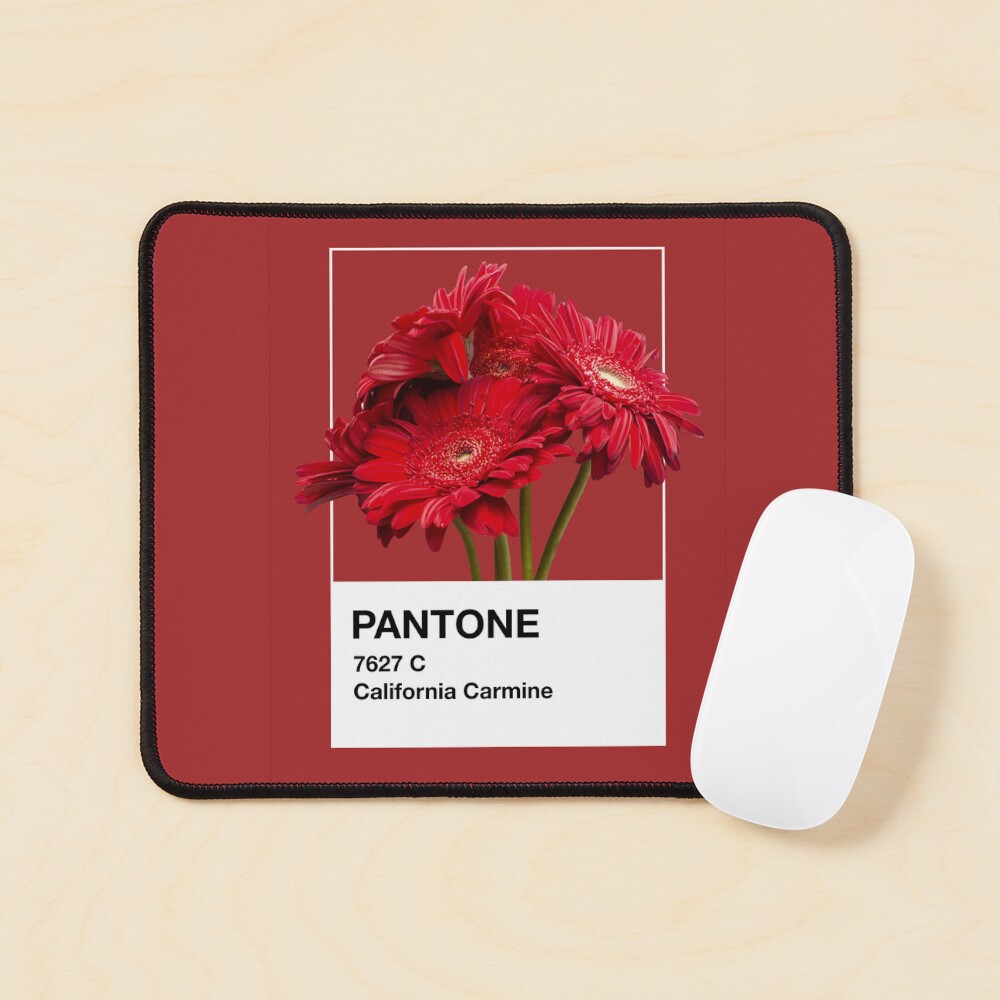 "Pantone 7627C California Carmine" Sticker for Sale by clairedause ...