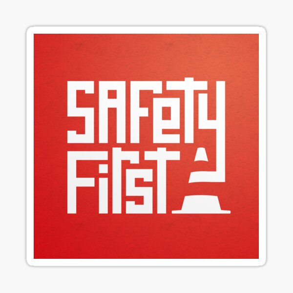 Safety Cone Stickers | Redbubble