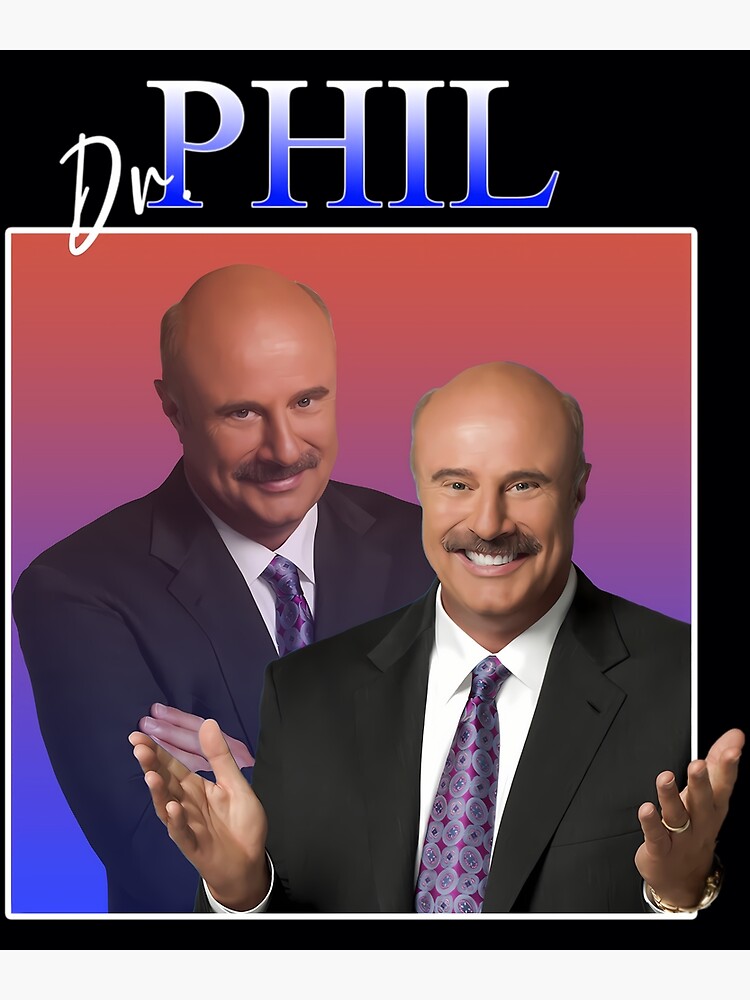 "Dr. Phil 90's Retro Vintage Style " Poster for Sale by tefconsrhyw48 ...