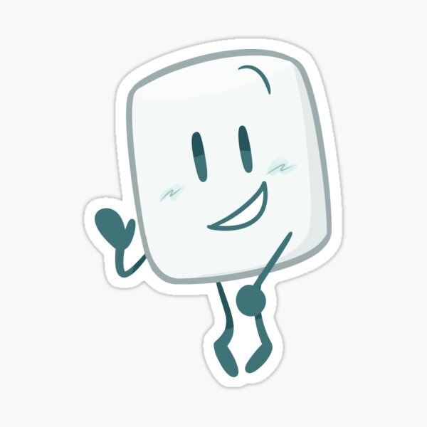 "Marshmallow (Inanimate Insanity)" Sticker for Sale by PuppyRelp ...