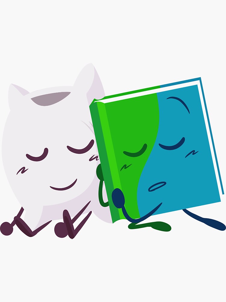 "Pillow x Book (TPOT)" Sticker for Sale by PuppyRelp | Redbubble