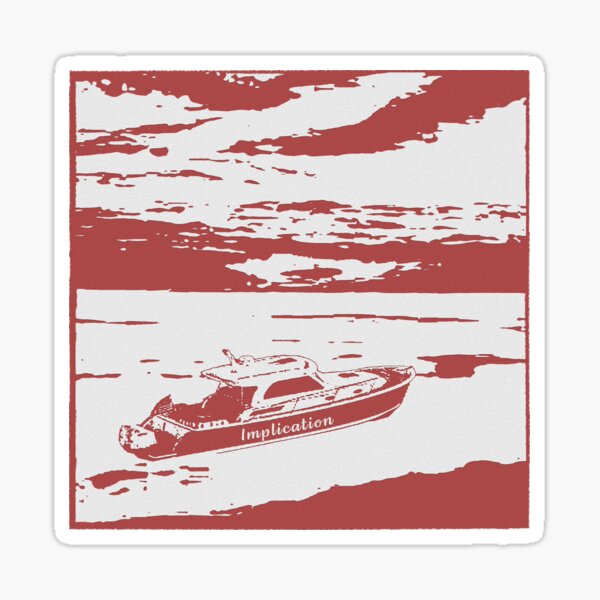 "Always Sunny S.S. Implication Dennis Reynolds Graphic" Sticker for ...