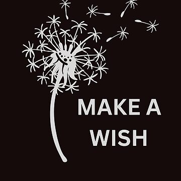 "MAKE A WISH" Sticker for Sale by ccyndikay | Redbubble