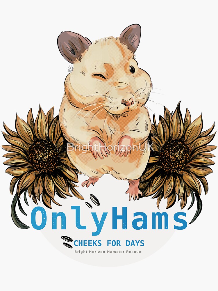 "Cheeks for DAYS" Sticker for Sale by BrightHorizonUK | Redbubble