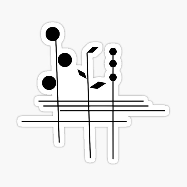 "Art 25" Sticker for Sale by Sinai's Studios | Redbubble