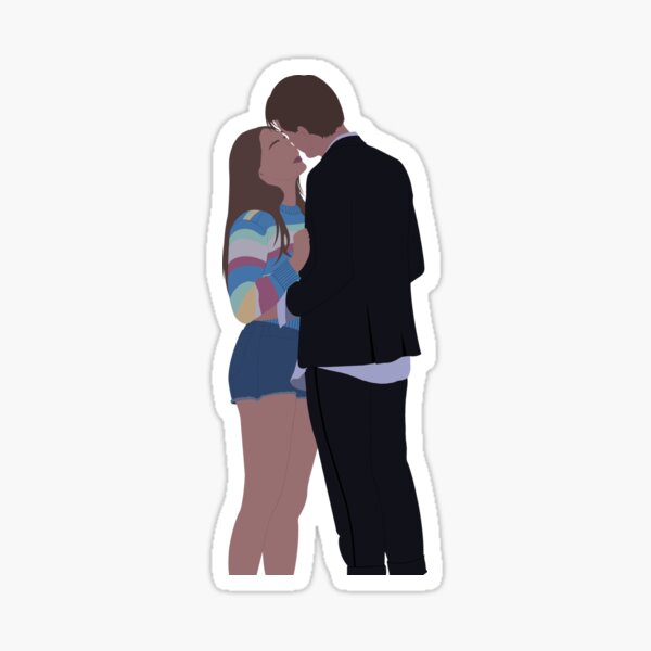 "TSITP Belly and Conrad" Sticker for Sale by Allie Rockhill | Redbubble
