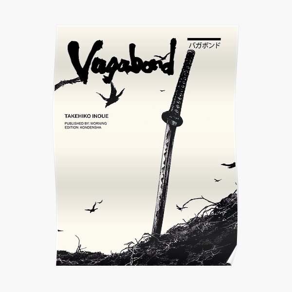"Vagabond Poster manga style - VAGABOND" Posterundefined by Softers ...