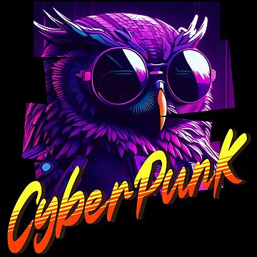 "Cyberpunk owl cool and futuristic science fiction animal ...