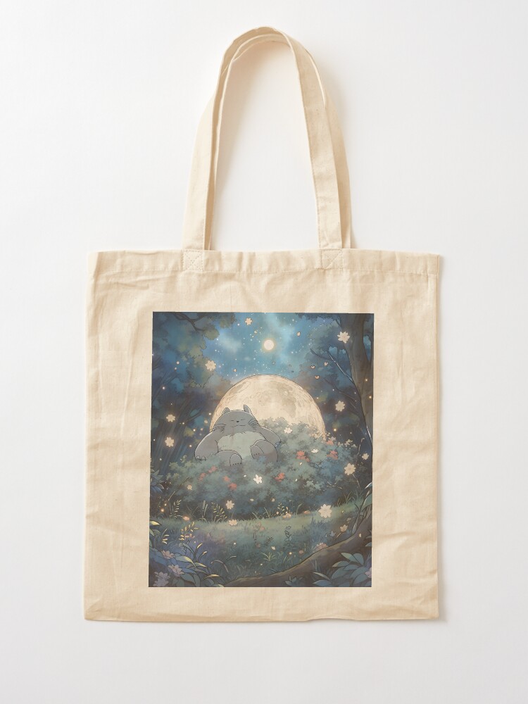 Stofftascheundefined mit "Entdecken Sie die bezaubernde Welt meines Nachbarn Totoro XI ...