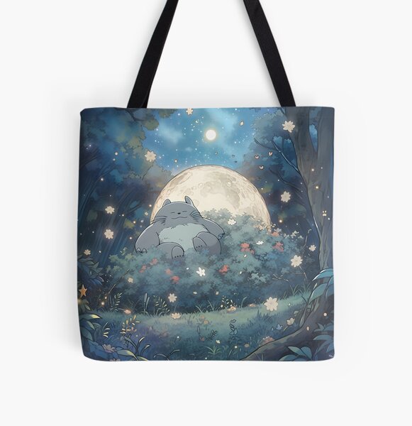 Stofftascheundefined mit "Entdecken Sie die bezaubernde Welt meines Nachbarn Totoro XI ...