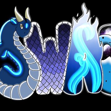 "SWAG DRAGON" Art Board Print for Sale by galaxy-dragon | Redbubble
