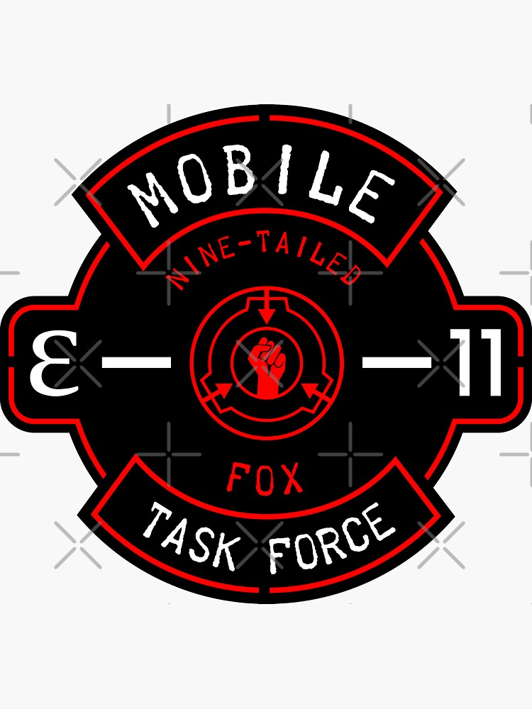 "MTF "Nine-Tailed Fox" Badge" Sticker for Sale by TheVolgun | Redbubble