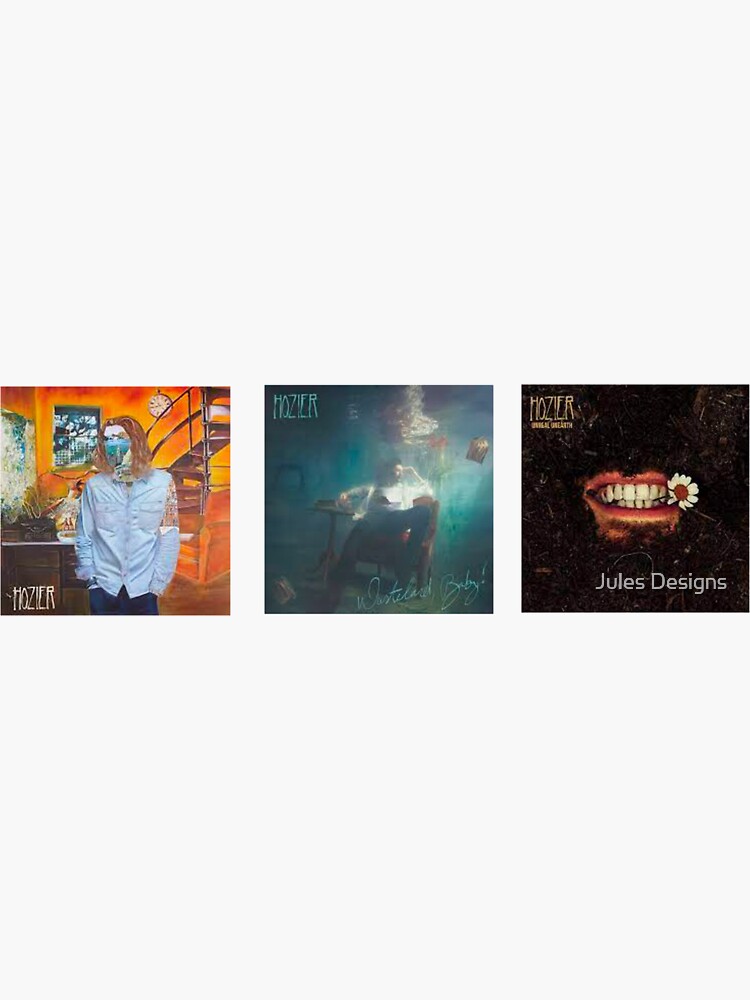 "Hozier Album Sticker Pack" Sticker for Sale by Jules Designs | Redbubble