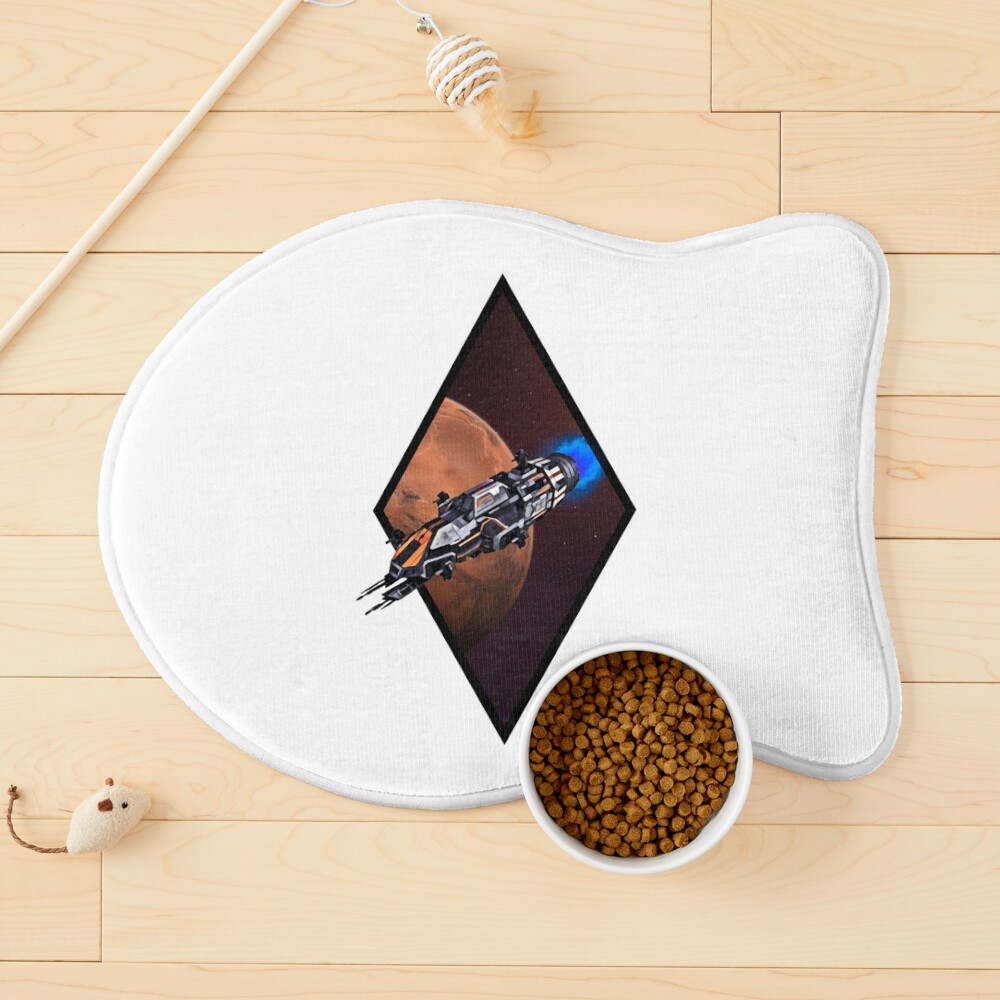 "Roci - Flying from Mars - White - Sci-Fi" Sticker for Sale by ...