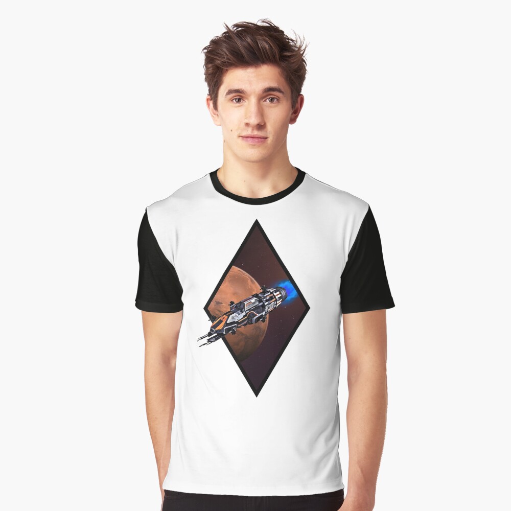 "Roci - Flying from Mars - White - Sci-Fi" Sticker for Sale by ...