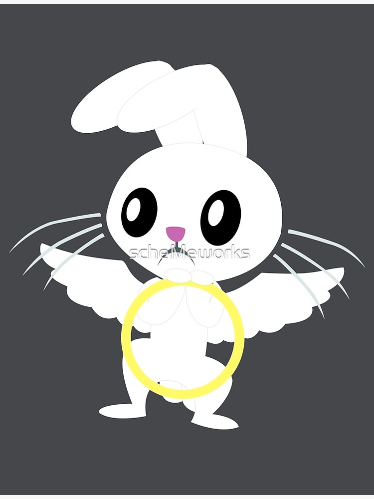 "My Little Pony - Angel Bunny" Poster by scheMeworks | Redbubble