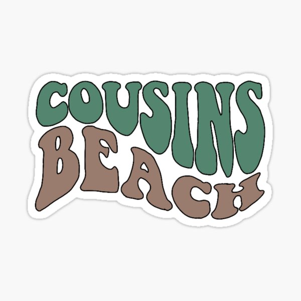 "Cousins beach" Sticker for Sale by AllyAriel101 | Redbubble