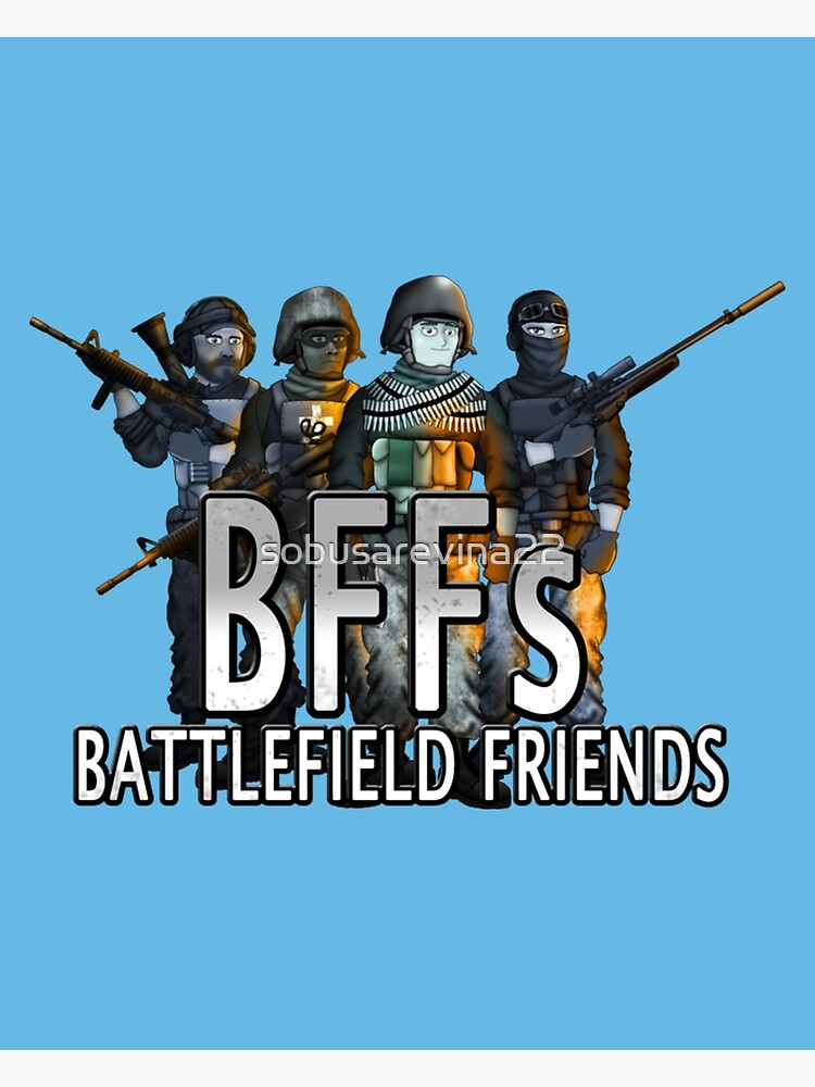 "Battlefield Friends" Poster for Sale by sobusarevina22 | Redbubble