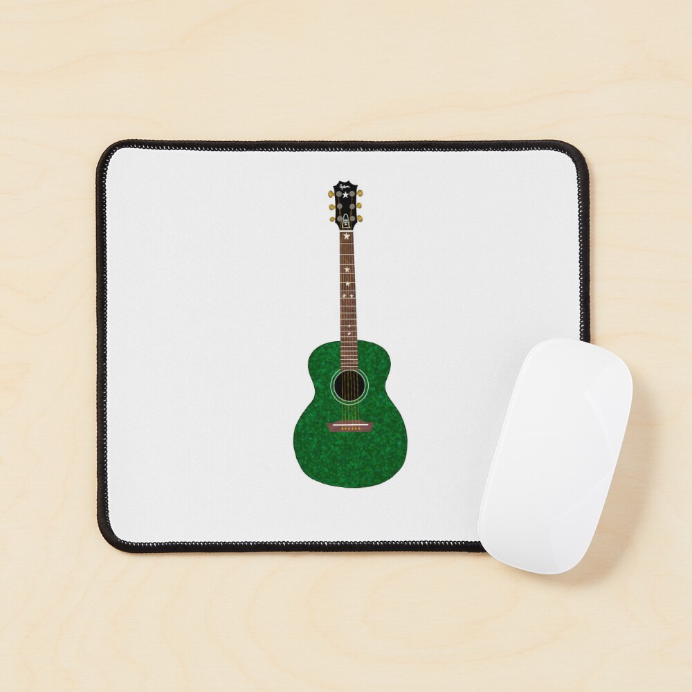 "Reputation Green Guitar" Sticker for Sale by kaelil | Redbubble