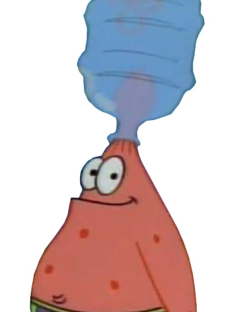 "Patrick With Bottle On Head" iPhone Case for Sale by YungEyetoy ...