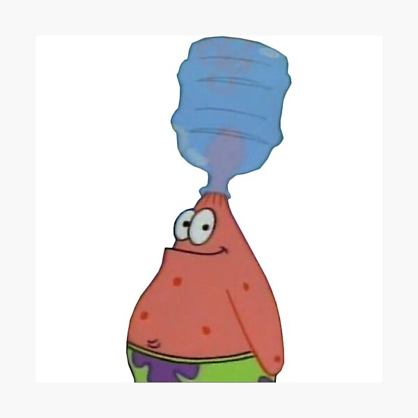 "Patrick With Bottle On Head" Photographic Print for Sale by YungEyetoy ...