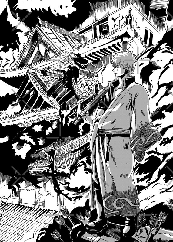 "Gintama | Gintoki" by Kuroyasha | Redbubble