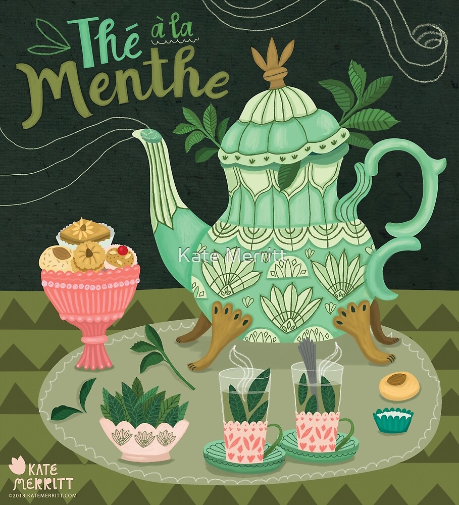 "Peppermint Tea" by Kate Merritt | Redbubble