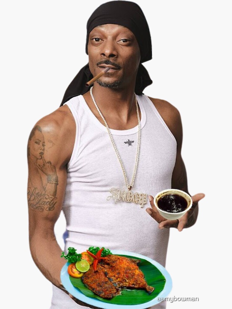 "Snoop dog holding chicken sticker" Sticker for Sale by aamybowman ...
